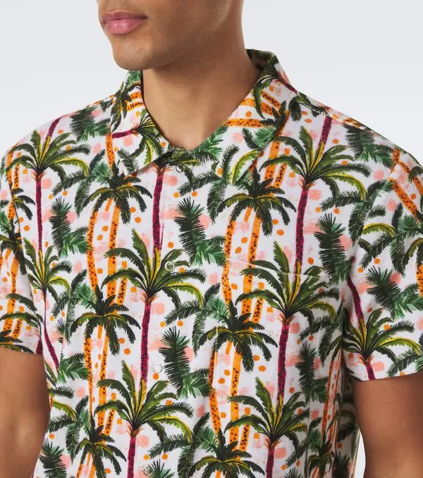 Vilebrequin Charli Printed Cotton-blend Terry Shirt