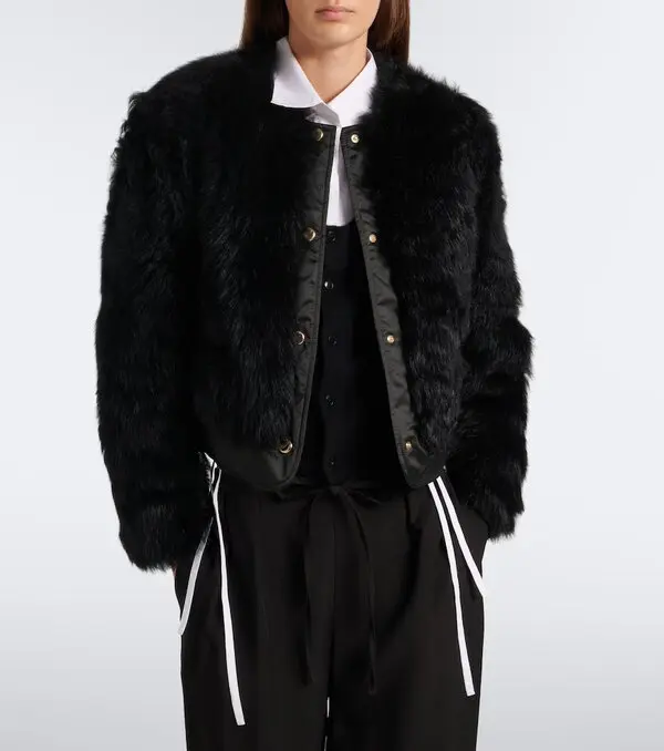 Moncler Majestueux Shearling Jacket