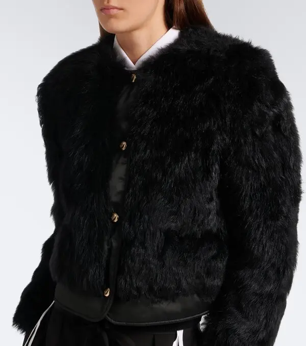 Moncler Majestueux Shearling Jacket