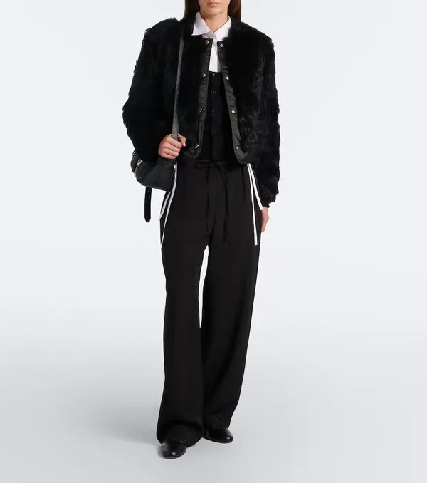 Moncler Majestueux Shearling Jacket
