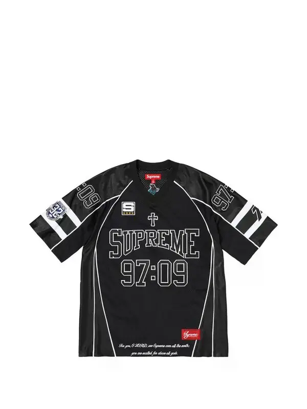 Supreme Disciples Football Jersey T-shirt - Black