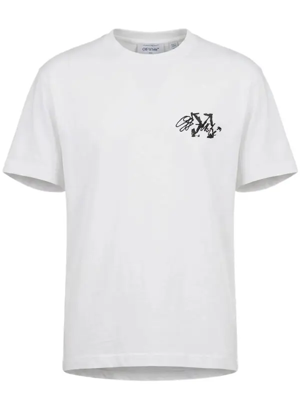 Off-White T-shirt Stroke 2 Arrow Skate S/s