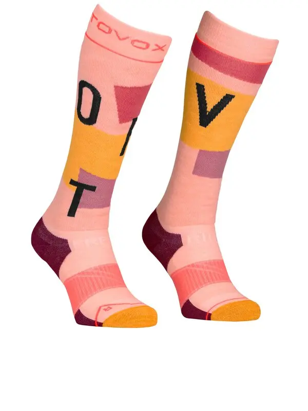 ORTOVOX Long Freeride Cozy Socks - Multi