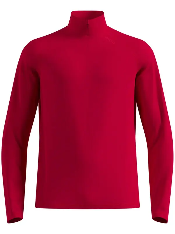 ODLO Essential Warm Half Zip - Red