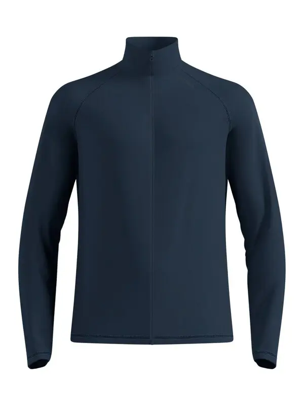 ODLO Essential Warm Full-zip Fleece - Blue