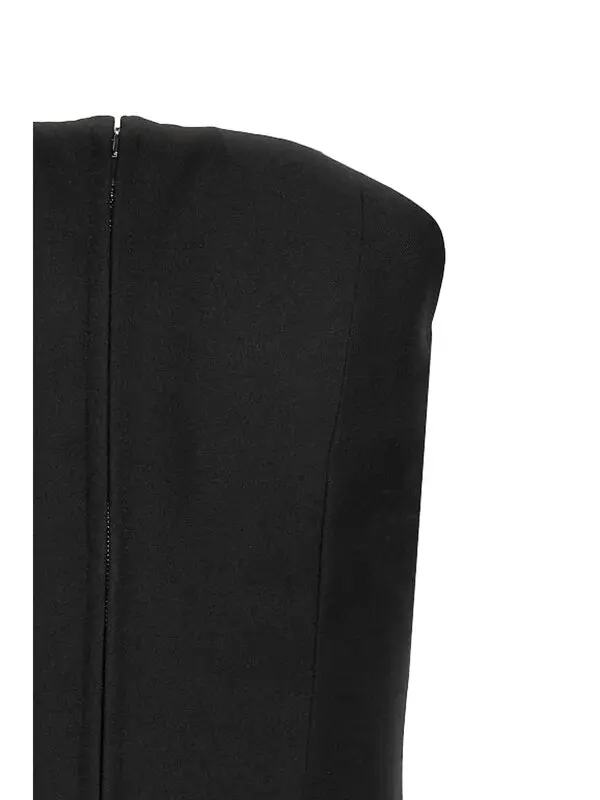 Alexander McQueen Wool Corset With Zip