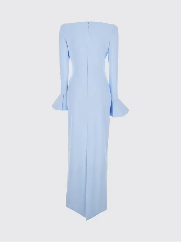 Solace London Long Cri�pe Dress