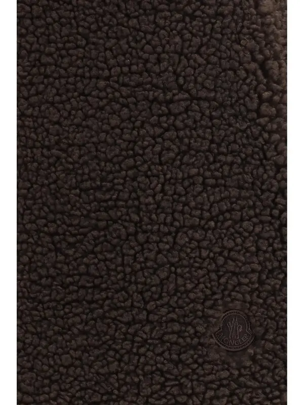 Moncler Teddy-effect Miniskirt