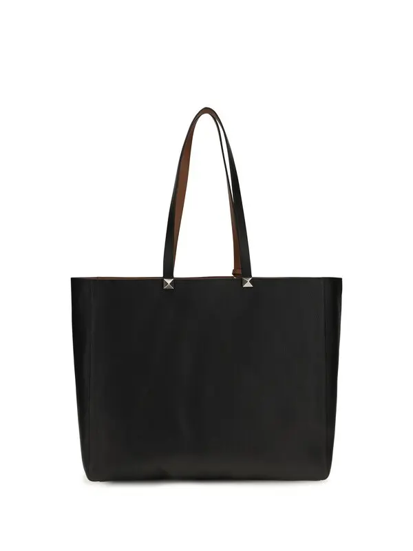 Valentino Garavani Reversible Rockstud Calfskin Tote Bag