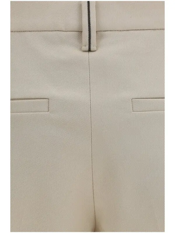 Brunello Cucinelli Tailored Cotton Pants