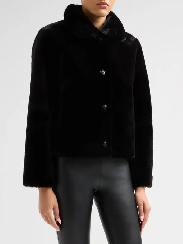 Generation Love Delphine Reversible Faux Fur Jacket