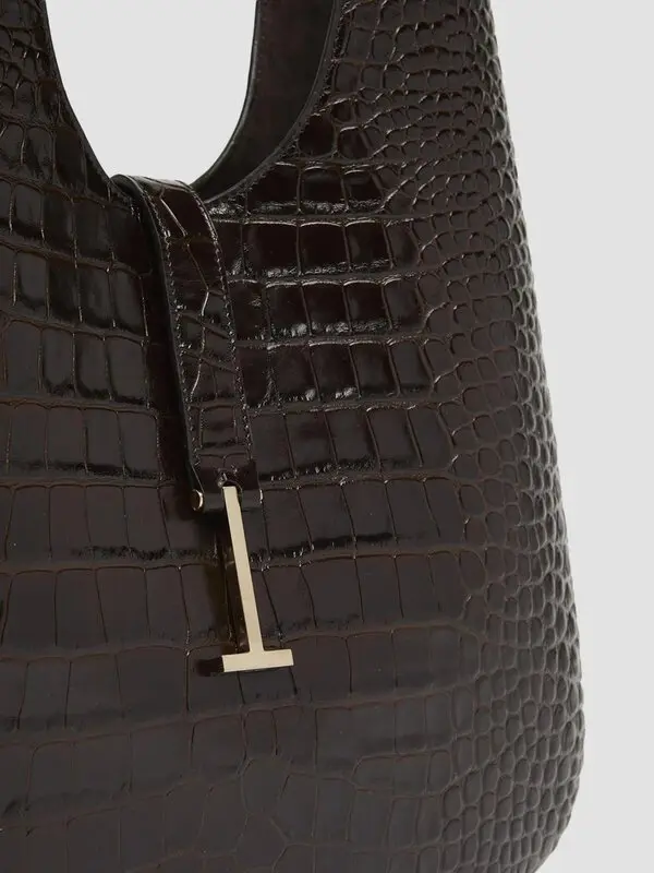 TOM FORD Arc Croc-embossed Mini Bag