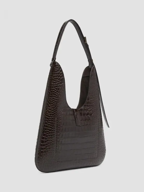 TOM FORD Arc Croc-embossed Mini Bag