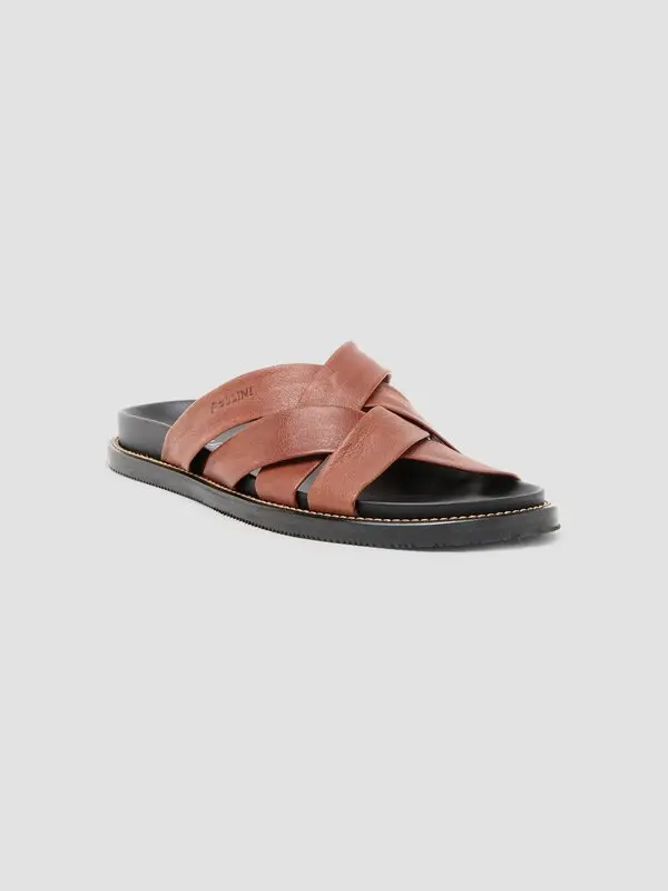 POLLINI Leather Mules