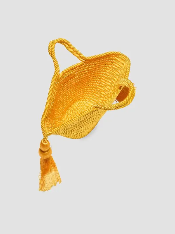 Carolina Herrera Lupe Mini Rope Tote Bag