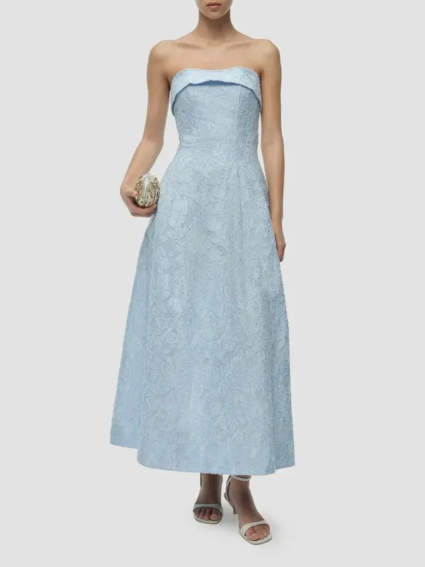 Simkhai Valeria Jacquard Midi-dress