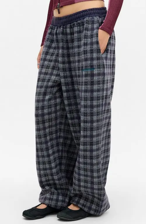 IETS FRANS Harri Check Baggy Sweatpants