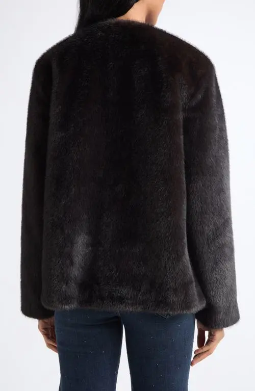 Veronica Beard Griselda Faux Fur Coat