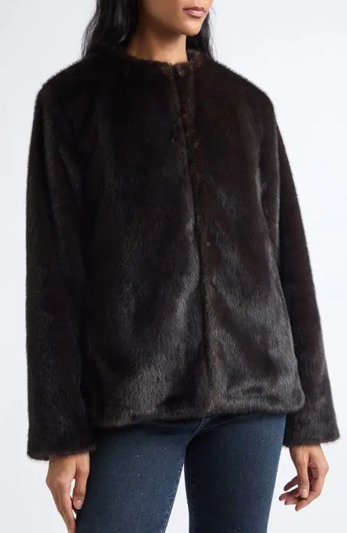 Veronica Beard Griselda Faux Fur Coat