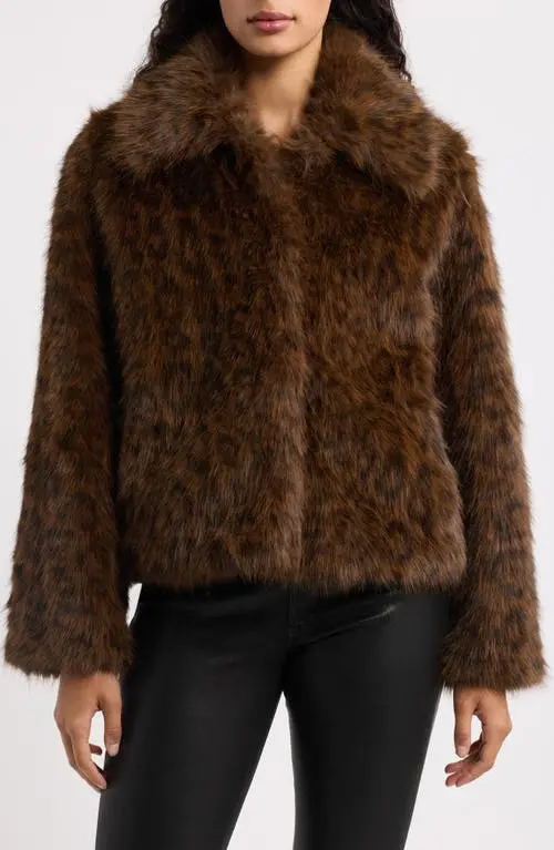 Love Token Zuri Faux Fur Jacket