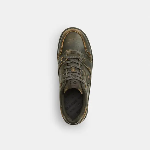 COACH OUTLET Soho Sneaker In Loved Leather - Olive