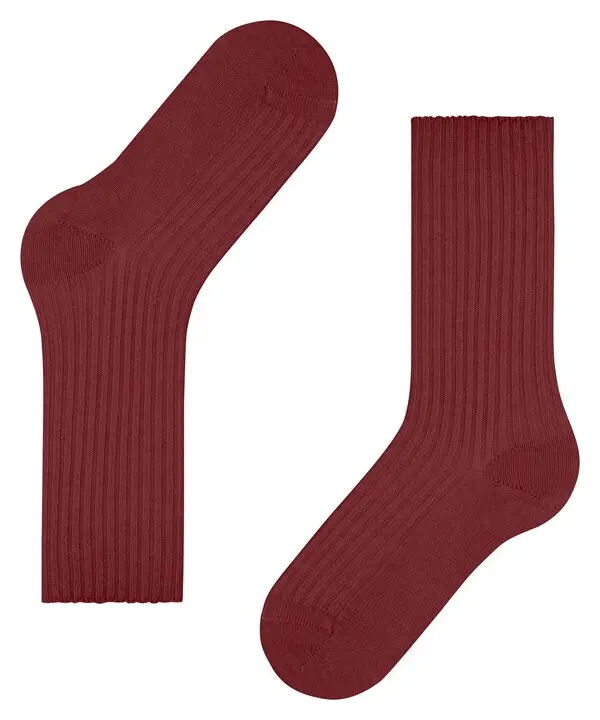 Falke Cosy Wool Boot Boot Socks - Red
