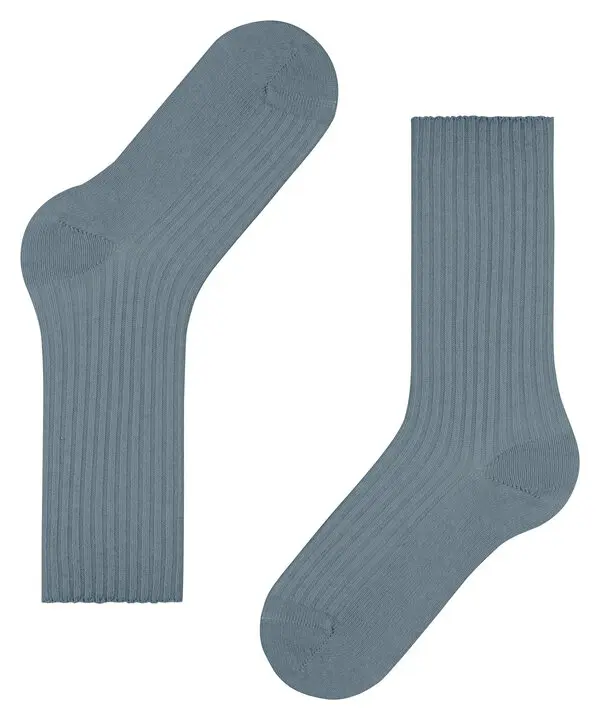 Falke Cosy Wool Boot Boot Socks - Blue