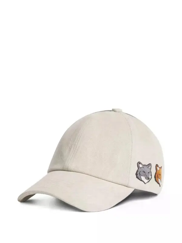 Maison Kitsuné Fox-patch Baseball Cap