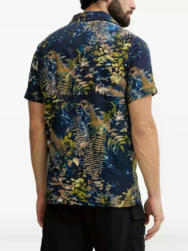 Columbia Fern-print Short-sleeved Shirt