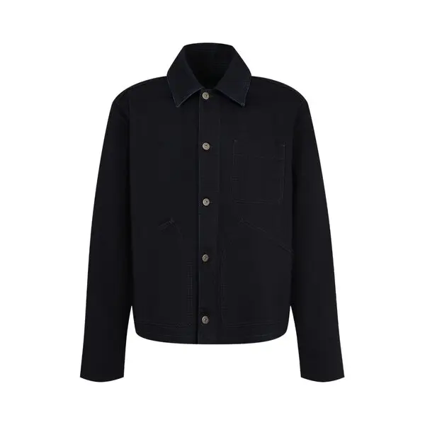 Bottega Veneta Jacket 'dark Indigo - Blue
