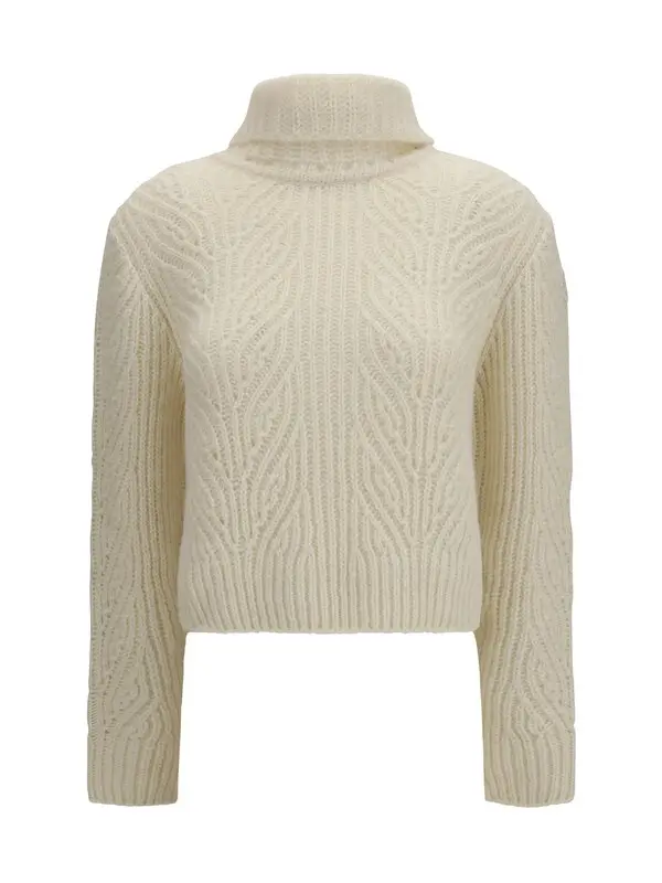 Moncler Alpaca-blend Turtleneck Sweater - Multicolor