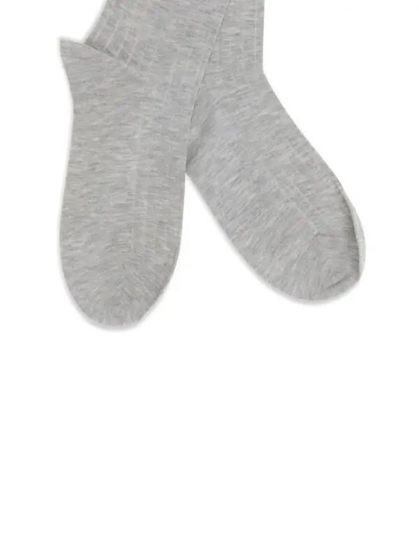Brunello Cucinelli Cotton Socks - Gray