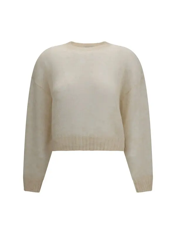 Brunello Cucinelli Wool Mohair Sweater - Multicolor