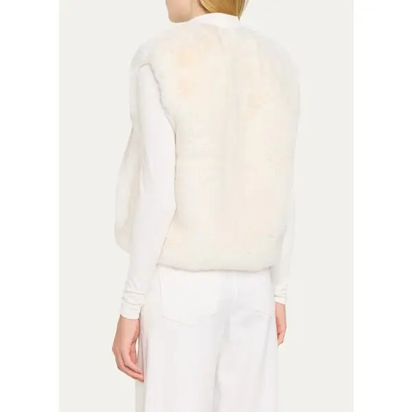 Theory Faux Fur Vest
