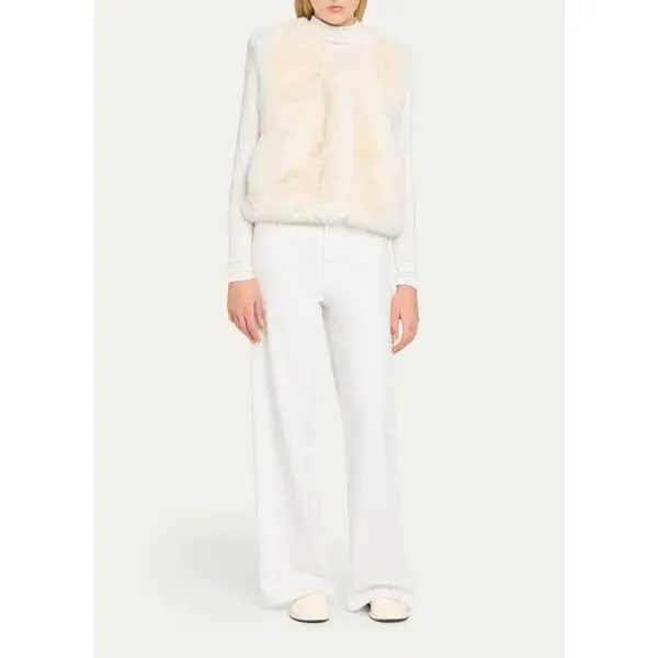 Theory Faux Fur Vest