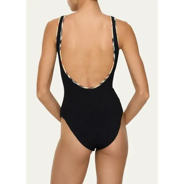 Burberry X Hunza G Faye Scoop One-piece Swimsuit