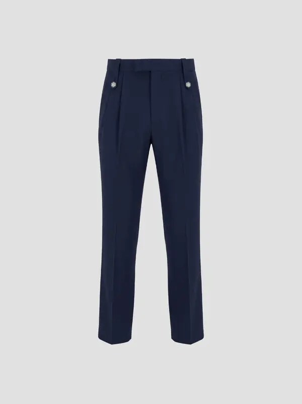 Marni Wool Trousers - Eclipse