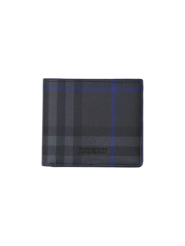 Burberry Style Mini Wallet For - Grey