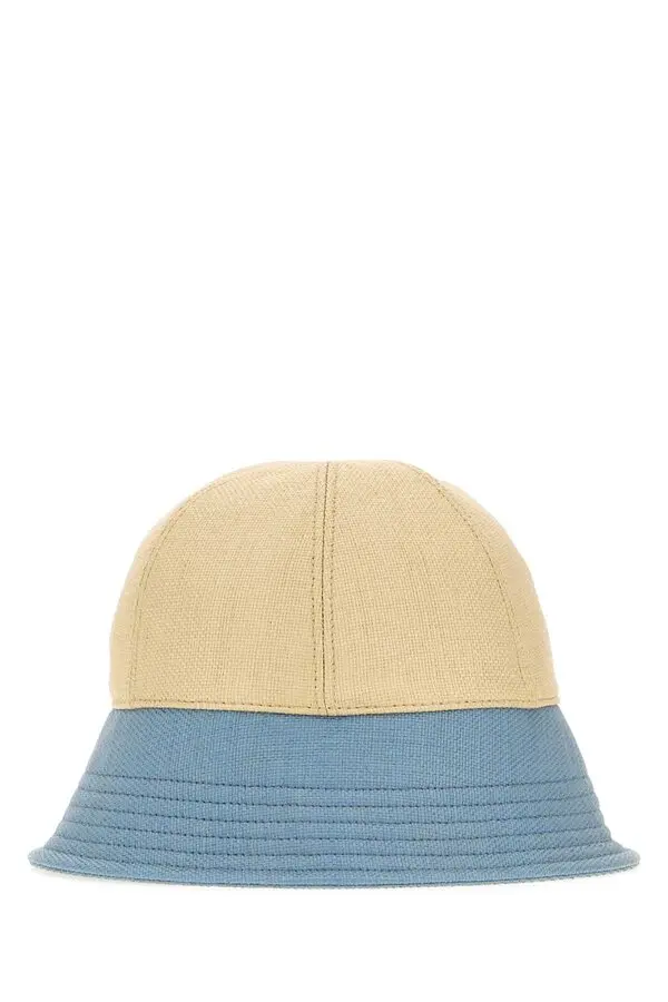 Prada Two-tone Canvas Bucket Hat - Multicoloured