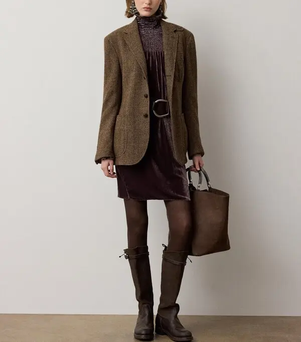 Ralph Lauren Tweed Bonner Jacket