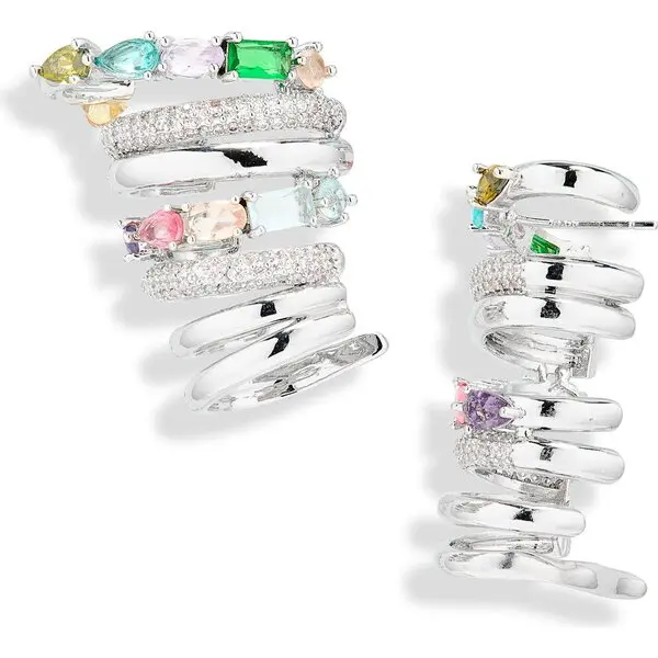 MELANIA CLARA Cubic Zirconia Ear Climbers