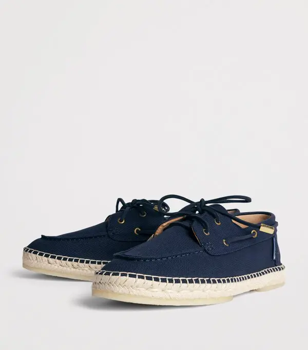 Vilebrequin Cotton Canvas Espadrille Loafers