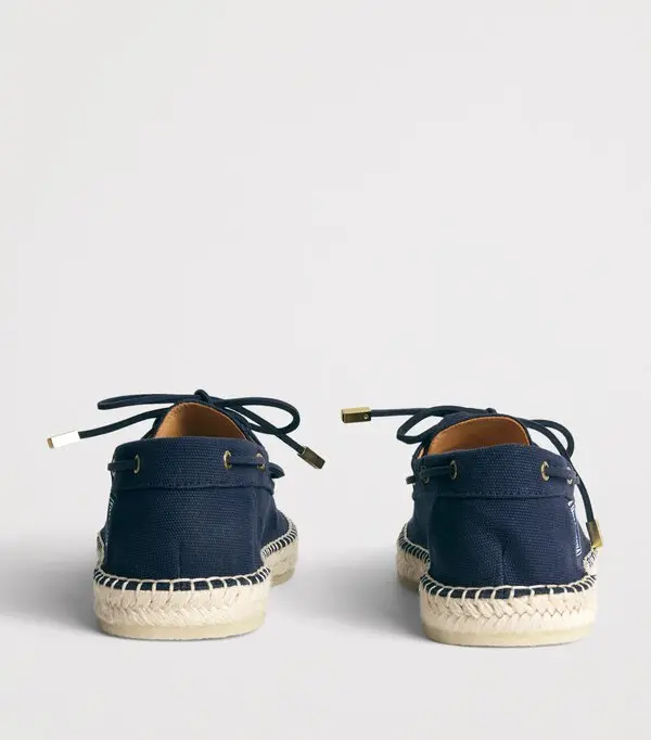 Vilebrequin Cotton Canvas Espadrille Loafers