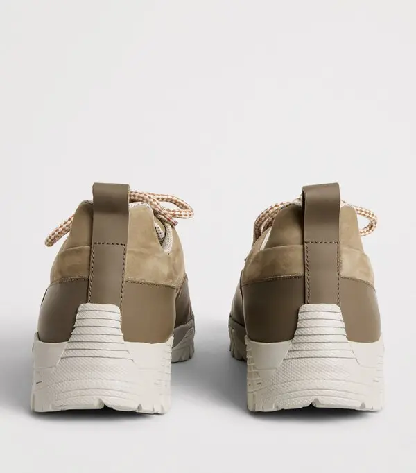 Eleventy Leather Sneakers