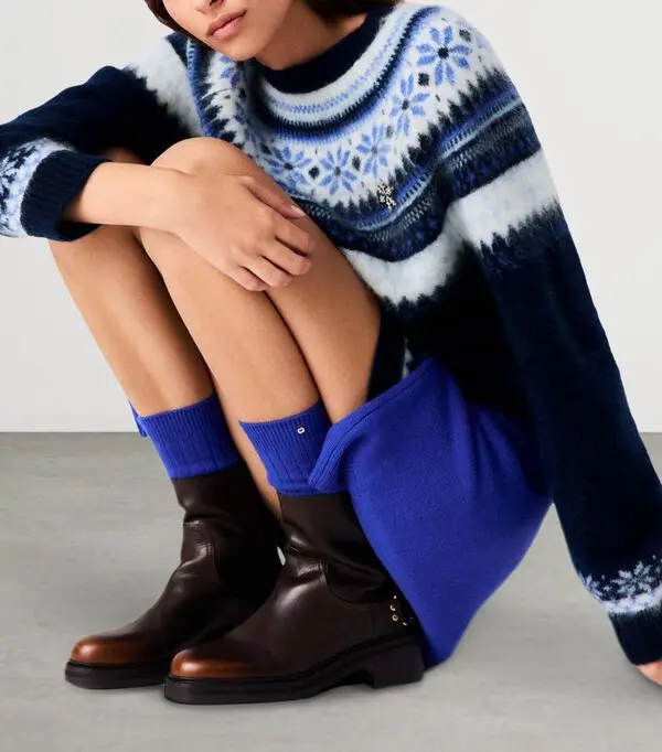 Maje Wool Fair Isle Sweater
