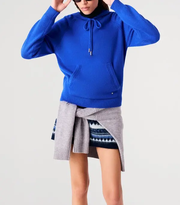 Maje Wool-blend Hoodie