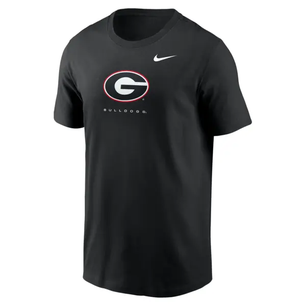 Nike Georgia Courtside Dri-fit College T-shirt - Black