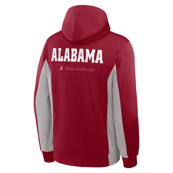 Nike Alabama Courtside Dri-fit College Full-zip Jacket