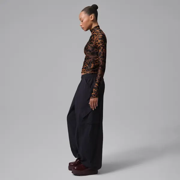 JORDAN Flight Long-sleeve Mesh Top
