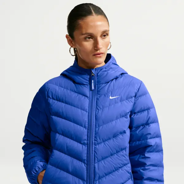Nike Sportswear Windpuffer Therma-fit Hooded Down Jacket - Blue